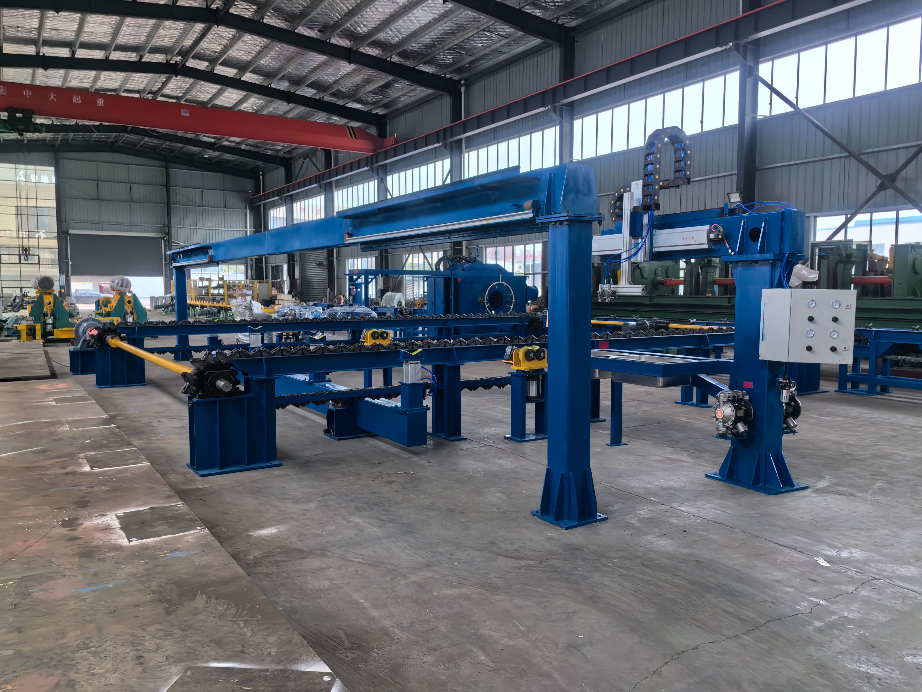 Steel Pipe Spray coating line